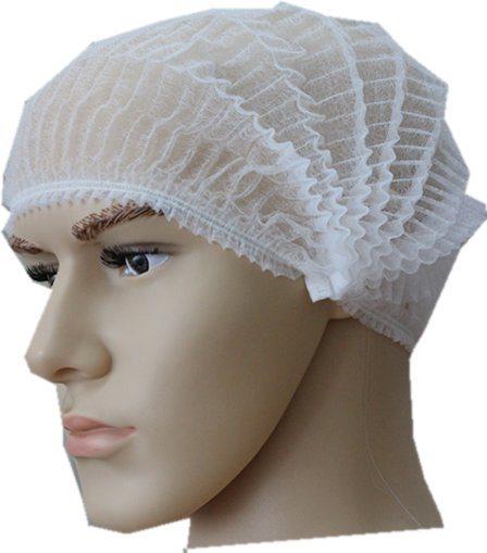 Non-Woven PP Double Elastic Disposable Strip Clip Mob Cap