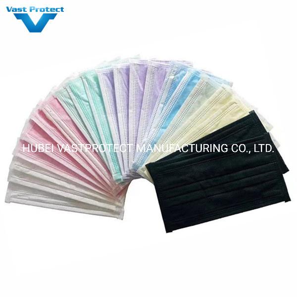 White List Factory CE Type I Type II Type Iir 3 Ply Earloop Nonwoven PP Medical Protective Disposable Surgical Face Mask