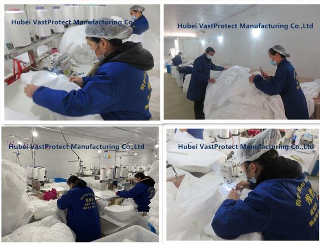 Food Industry Beauty Salon SPA Head Hair Cover Disposable Nonwoven PP Mob Clip Strip Cap Hair Net