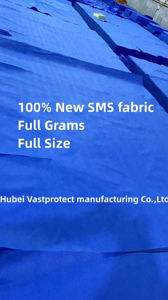 Factory CE ISO Disposable Protective Microporous PPE Type4 Coveralls