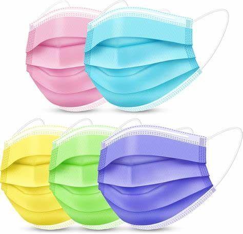OEM Factory Customized Logo Disposable Non-Woven Face Mask