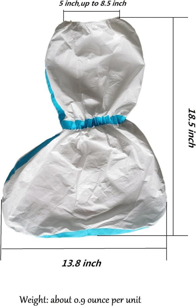 Nonowven Micro-Porous High Long Disposable Boots Cover