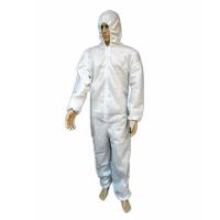 China Dust Proof Disposable PP Non Woven Coverall Microporous for sale