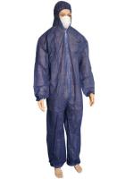 China Dust Proof Disposable PP Non Woven Coverall Microporous for sale