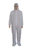 China Dust Proof Disposable PP Non Woven Coverall Microporous for sale