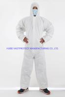China CAT3 Function Thermal Insulation Type 5/6 Waterproof Disposable Microporous Coverall for sale