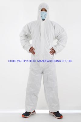 Cina 50GSM Spessore Categoria 3 Tipo 5/6 Impermeabile Respirabile Disportivo Bianco Microporo in vendita
