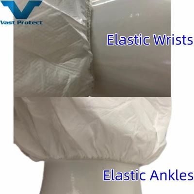 Cina Non tossico En1149 Respirante Antistico Microporous Protective Coverall monouso in vendita