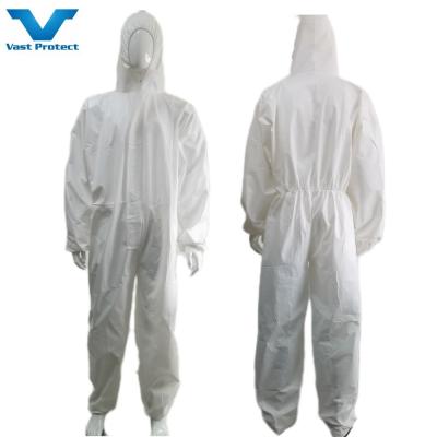 中国 防水 快適な防噴 PP PE カバー オブ ホワイト 安全 製品 タイプ 5 6 販売のため