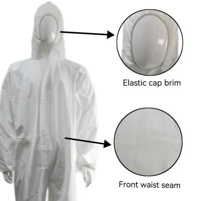 Cina CE Tipo5 6 Abbigliamento protettivo Comodo Abbigliamento duraturo per l'industria 175 X 140cm OEM in vendita