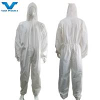 China Protective Isolation Coveralls CE Type5 6 En1149 Durable Microporous Suite Request Sample for sale