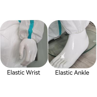 Cina Tipo CE5/6 SMS resistenti, non tessuti, coperture isolanti protettive con fascia in vendita