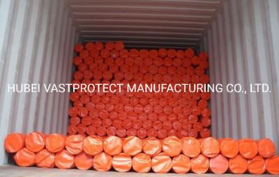 Cina Modello semplice Arancio PE Tarpaulin Roll Larghezza 3.65m per protezione da ombra solare impermeabile in vendita