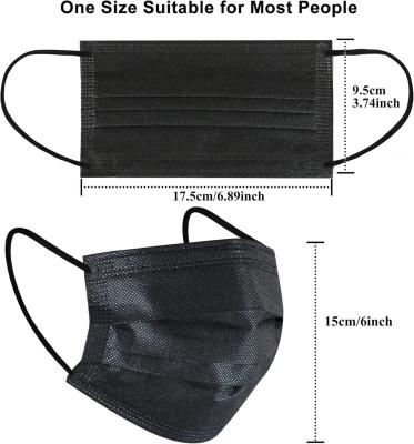 China V101 Flat Soft Breathable Disposable Protective Face Masks for Everyday Protection for sale