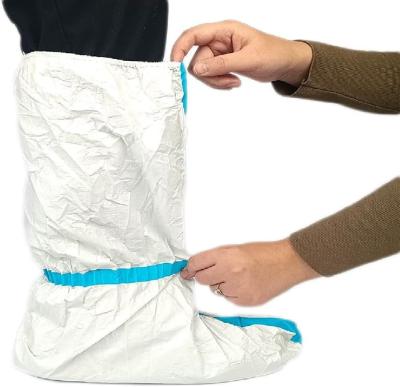 Cina V208 PPE Calzature di sicurezza industriale Protezione lunghe e alte scarpe monouso in vendita