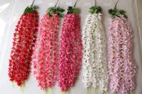 China Realistic Artificial Flowers UV Resistant Faux Silk Floral Arrangements 30cm for sale