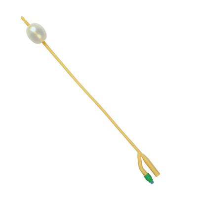 Cina Doppio catetere di Foley del lattice, eliminabile medico del catetere a palloncino del lattice di Foley in vendita
