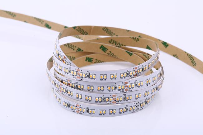 Bicolor tira de led a prueba de agua 240leds/m outdoor 12v 24v smd 2216 waterproof flexible led light strip