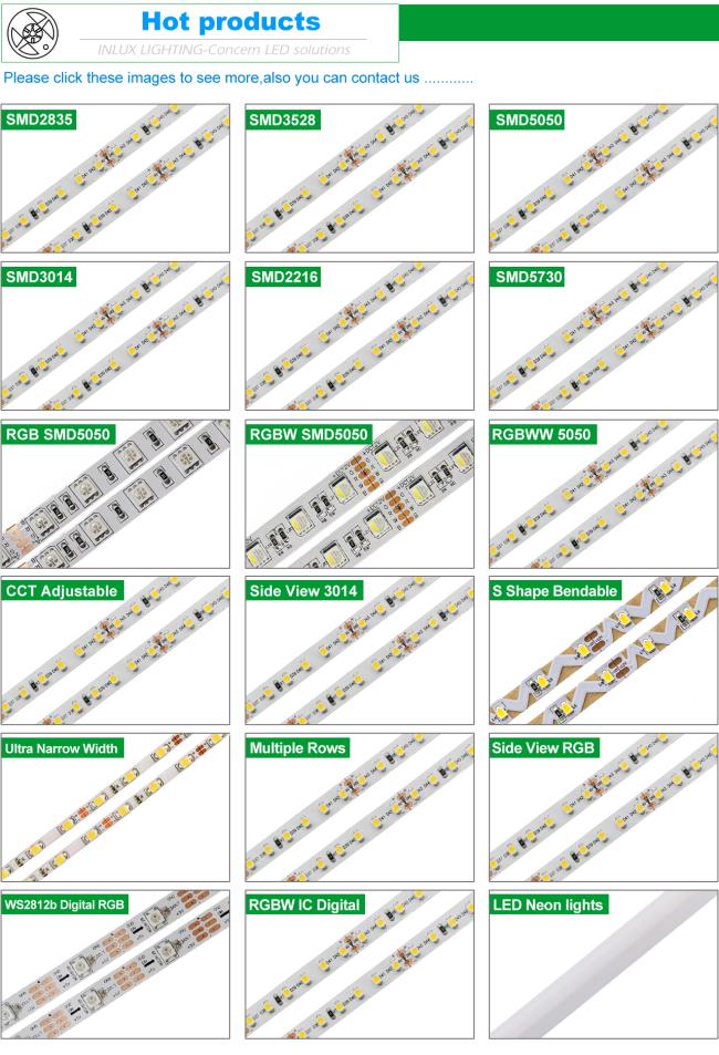 DC 5V 12V 24V smd 5050 60 led rgb dmx 512 16.4ft 90leds IP20 IP65 IP67 IP68 flexible waterproof led light strip