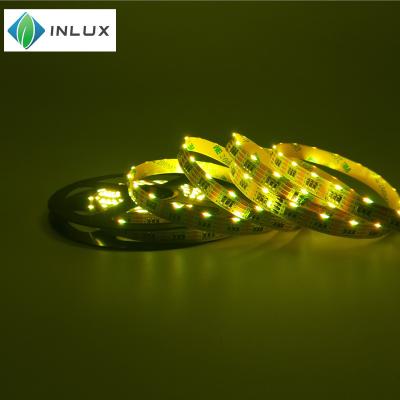 China DC24V 12v SMD 3014 rgb  60LED waterproof IP20 Custom side view emitting tube meat dmx sequential bending  turn signal LED strip for sale