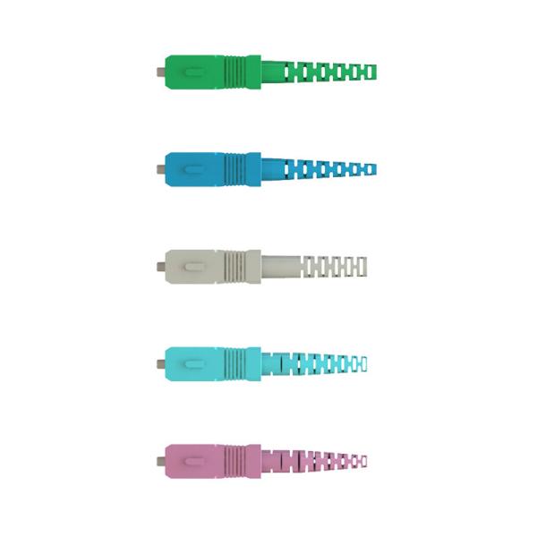 Quality Simplex Duplex SC Terminal Connector Kit Long Boot Fiber Optic Cable for sale