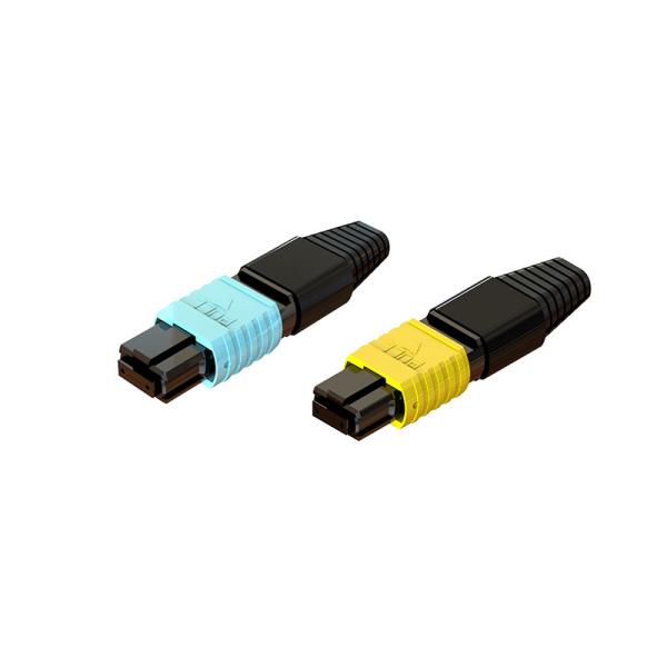 Quality Excellent Interchangeability And Repeatability Ribbon Boot MPO Fiber Connector for sale