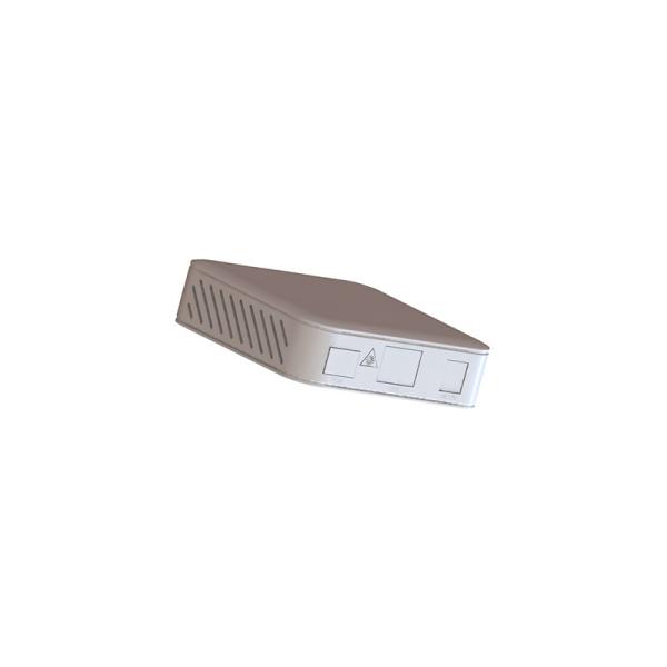 Quality 4 Sc Slot Box Type Splitter Fiber Optic Termination Box ABS Fiber Router for sale
