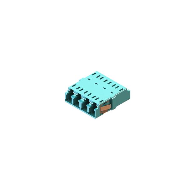 Quality Coloured Fiber Optic Adapter For Easy Identification Quad Mode LC Fiber Adapter for sale