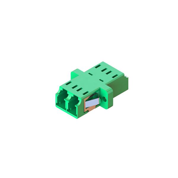 Quality Flange Duplex Fiber Optic Bulkhead Conenctor LC To ST Fiber Adapter for sale
