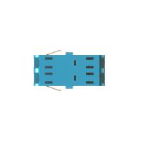 China Duplex LC Fiber Optical Adapter With 100% Optical Performance Testing for sale