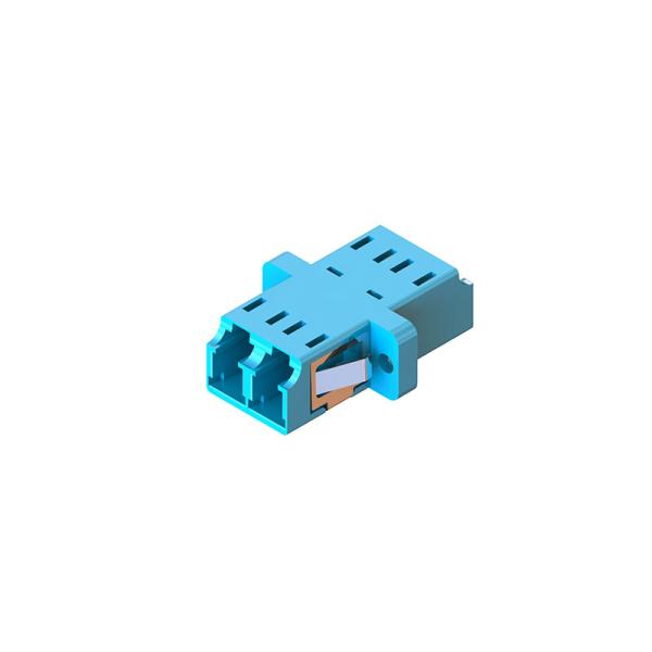 Quality Flange Duplex Fiber Optic Bulkhead Conenctor LC To ST Fiber Adapter for sale