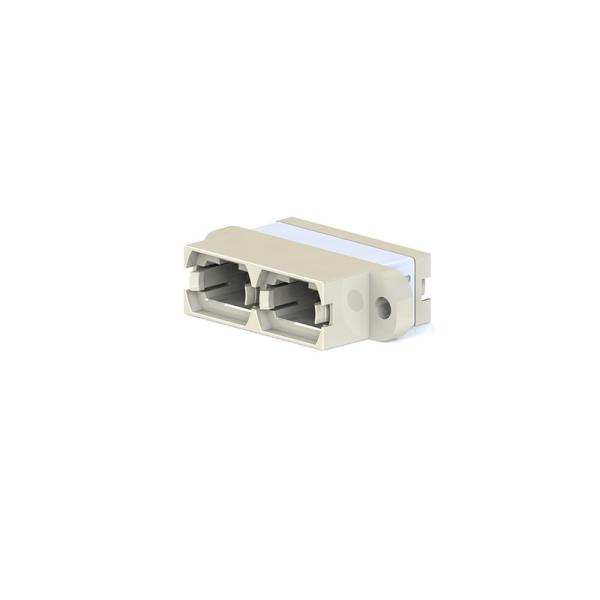 Quality Quad MPO FTTX Fiber Optic Adapter Coupler With Good Wearability Interchangeabili for sale