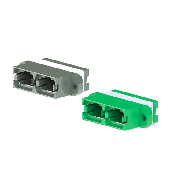 Quality Duplex Flange MPO Fiber Optic Connectors For CATV Metro Networks for sale