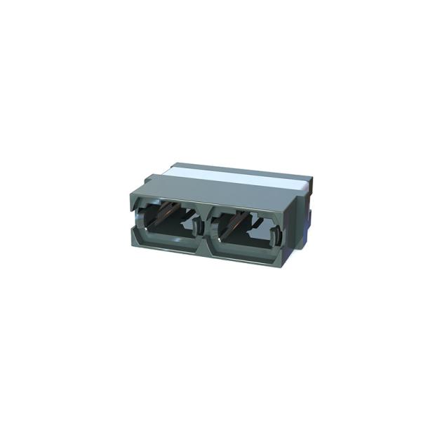 Quality Flangeless MPO Fiber Optic Adapter for Easy Mating Durability and Low Loss for sale