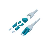 Quality Uniboot LC Duplex Fiber Connector With PC APC UPC Ferrule Terminal Kits for sale