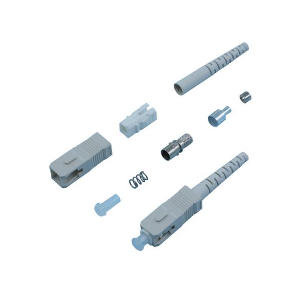 Quality Male Female SC Fiber Optic Connector Kits Optical Cable Connectors for sale