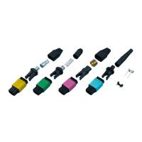Quality High Precision Interchangeable MPO Fiber Connector For Smooth Data Transmission for sale