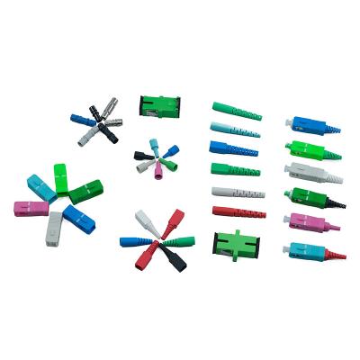 Connecteur optique en fibre optique SC simple et double pour les besoins de réseautage polyvalents