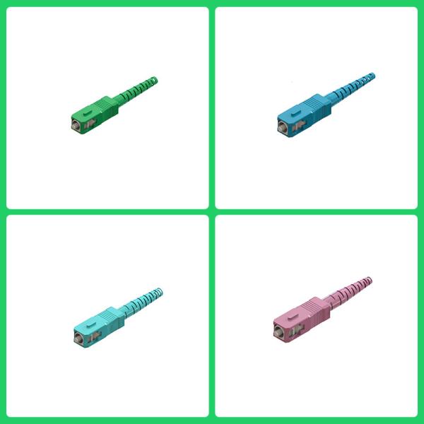 Quality SC/APC Fibre Optic Connector 3.0mm low insertion loss with uL94V-0 standard for sale