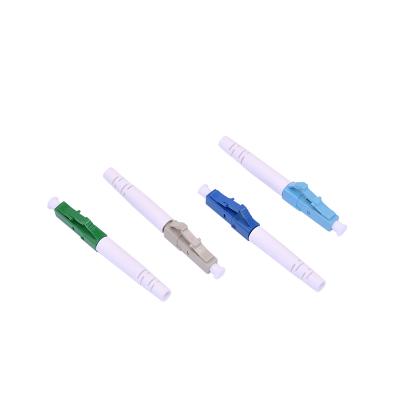 China 42mm long Simplex Fiber Optic LC Connector 2.0MM Singlemode in low loss for sale