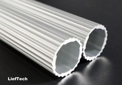 中国 厚さ 1.2mm アルミ合金管 ローラーシャフト 波紋アルミ管 販売のため