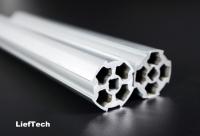 China reinforced Aluminum Lean Pipe recyclable material oxidized surface for sale