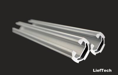 中国 OEM 19mm 直径 アノジス アルミ管管 溝付き 販売のため