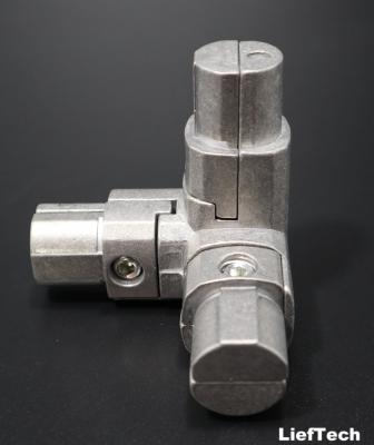 Cina Collegamento di tubo tridimensionale di 90 gradi in alluminio anodizzato in vendita