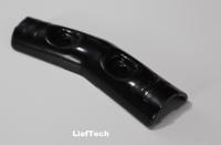 China 2.5mm thick Metal Pipe Connector Stamping 160 Degree Metal Joint ISO9001 for sale