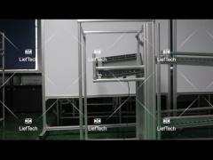 Stabiel vermogen Pipe Work Bench Discharge Cart Aluminium legering