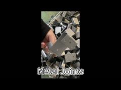 2.5 mm dik metalen buis connector Stamping 160 graden metalen verbinding ISO9001