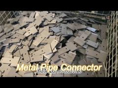 2.5 mm dik metalen buis connector Stamping 160 graden metalen verbinding ISO9001