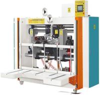 Quality Two Head Semi Auto Gluer Machine 120mm Pitch For Offset Printed Carton for sale