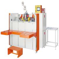 China 220V Two Piece Joint Semi Automatic Stitcher 140mm With Touch Screen for sale